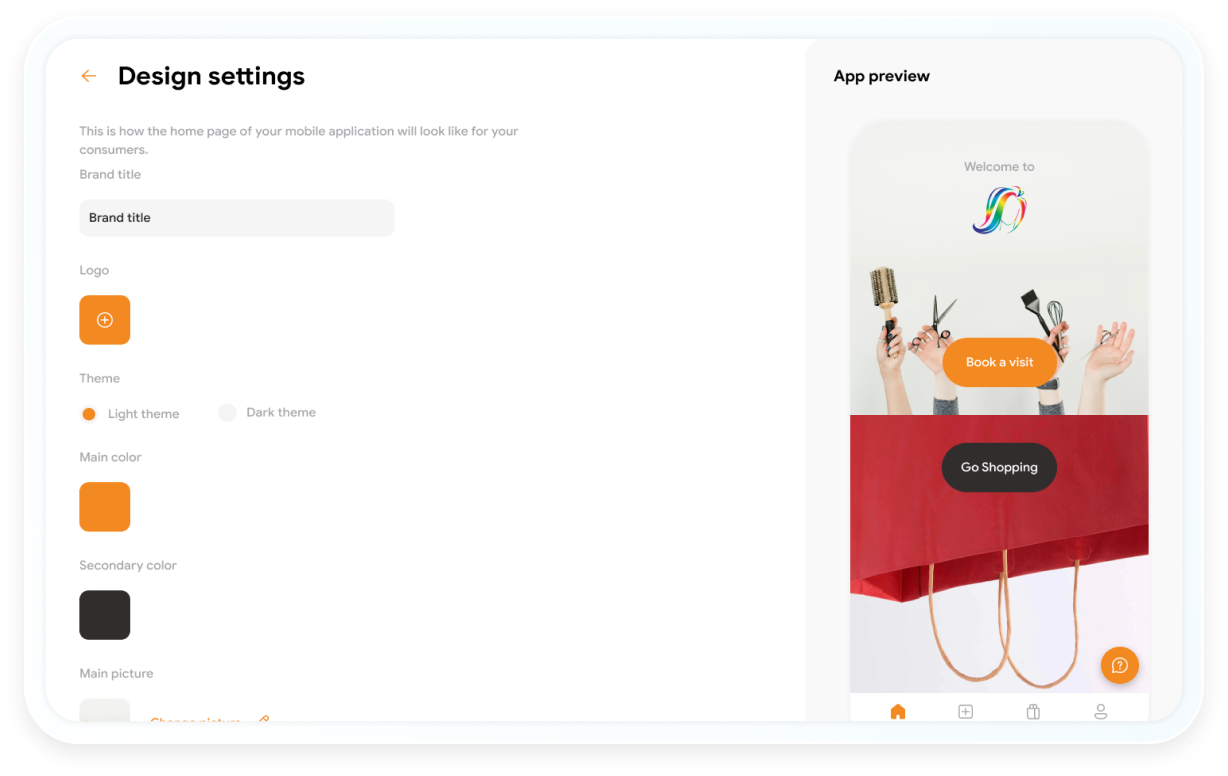 Quaffed beauty brand admin application